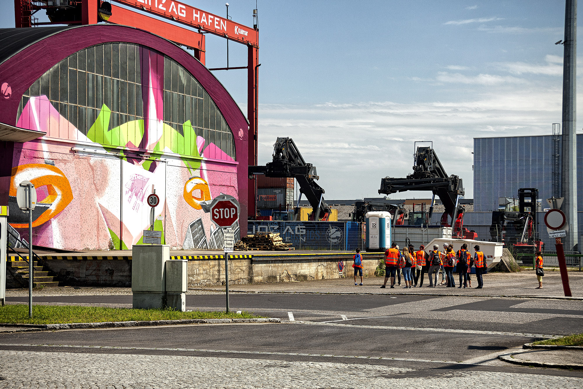 Mural Harbor - Open Urban Art Gallery in Linz, Austria