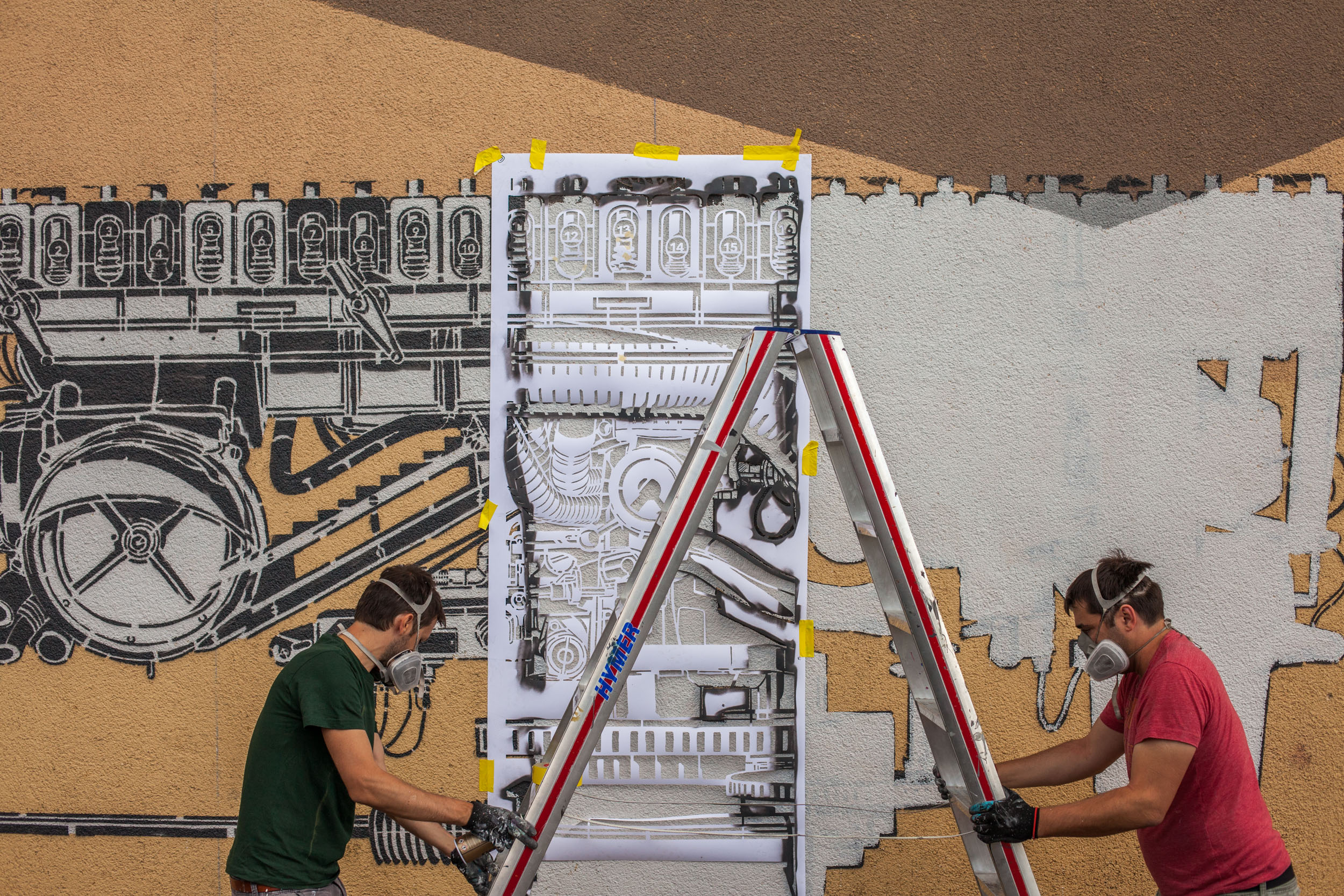 NEVERCREW MURAL IN GERMANY FOR STADT WAND KUNST