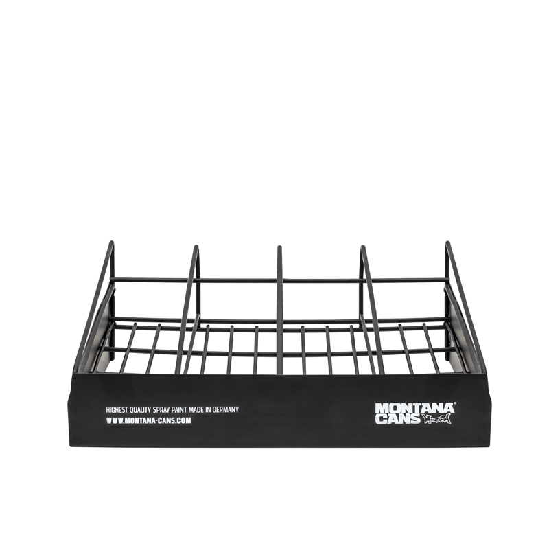 THE NEW MONTANA CANS DISPLAY TRAY 12ER & CARDBOARD