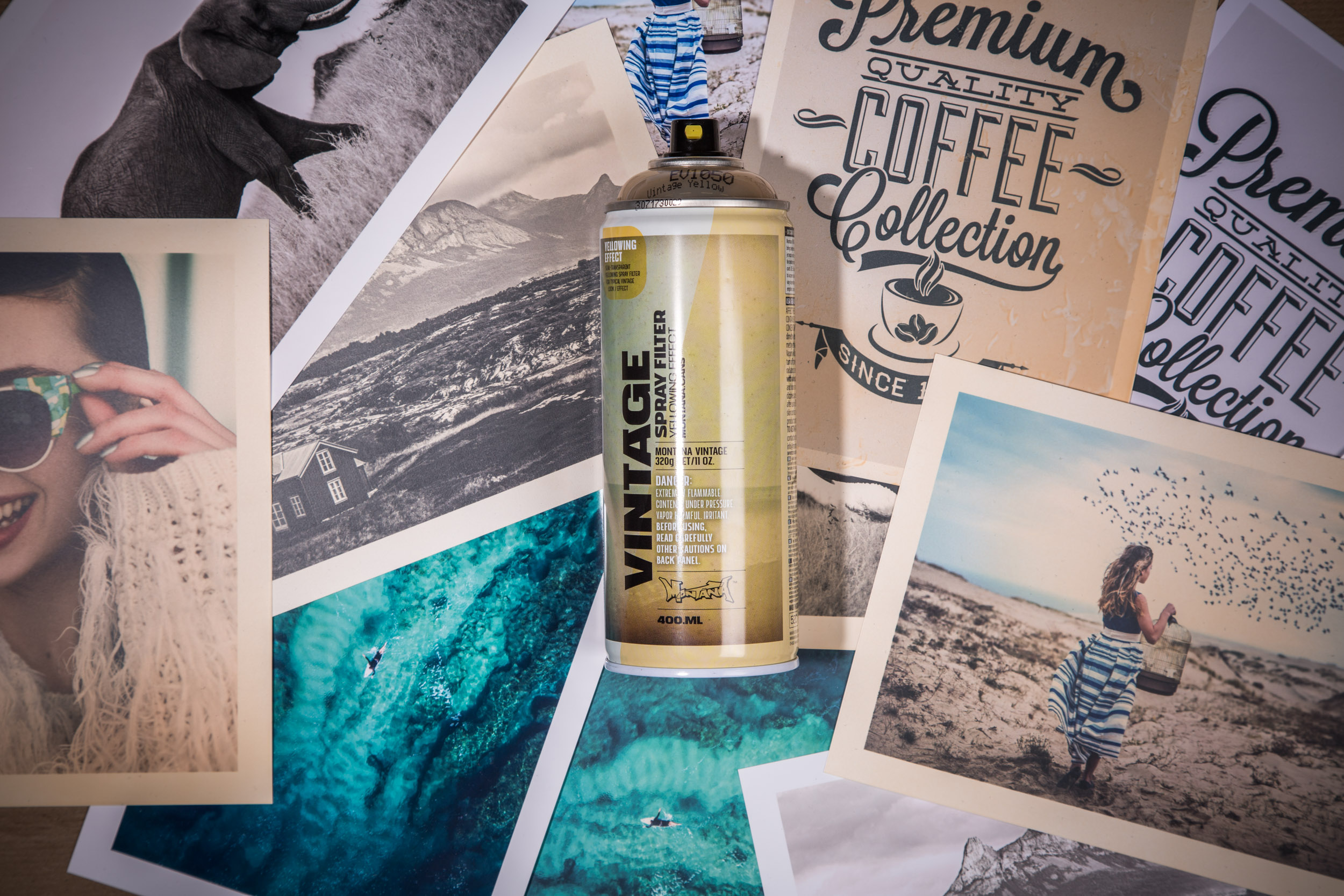 New Montana VINTAGE Spray Filter - VINTAGE EFFECTS!