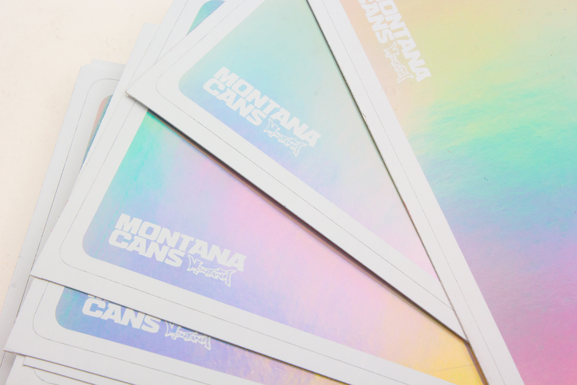 MONTANA HOLOGRAM EGGSHELL STICKER