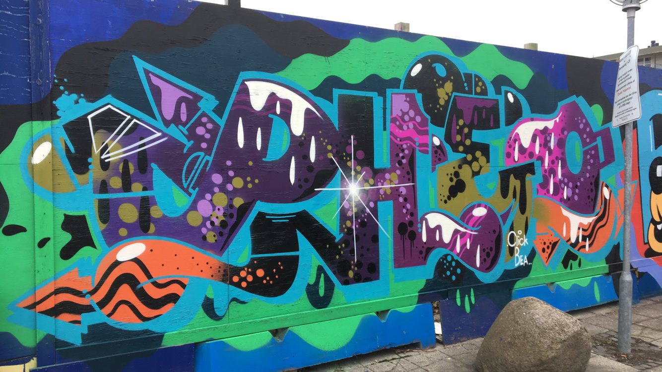 WALL UPDATE BY GRAFFITI WRITER PHEO PART II