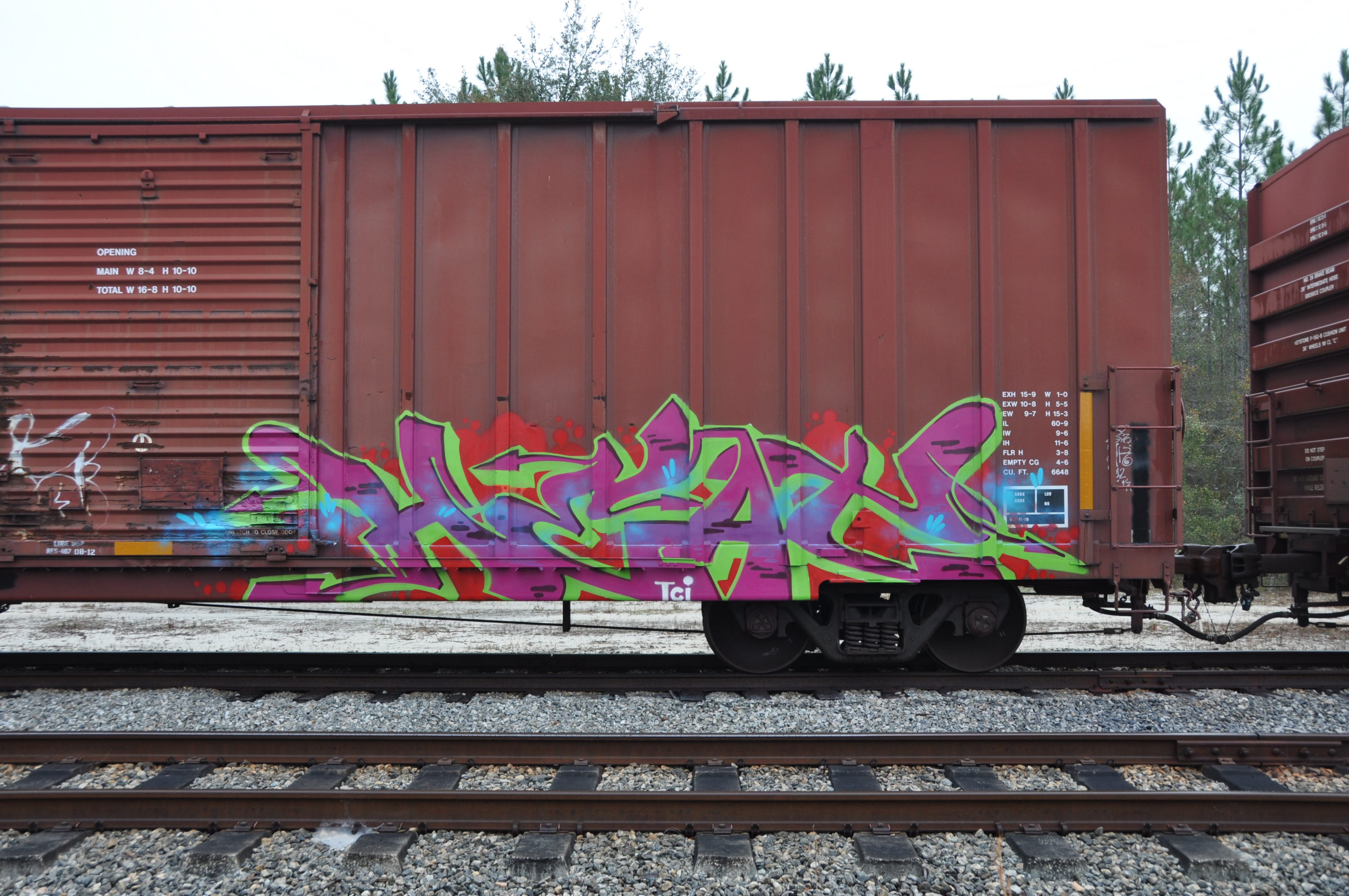 Freight Train Graffiti - MONTANA-CANS BLOG