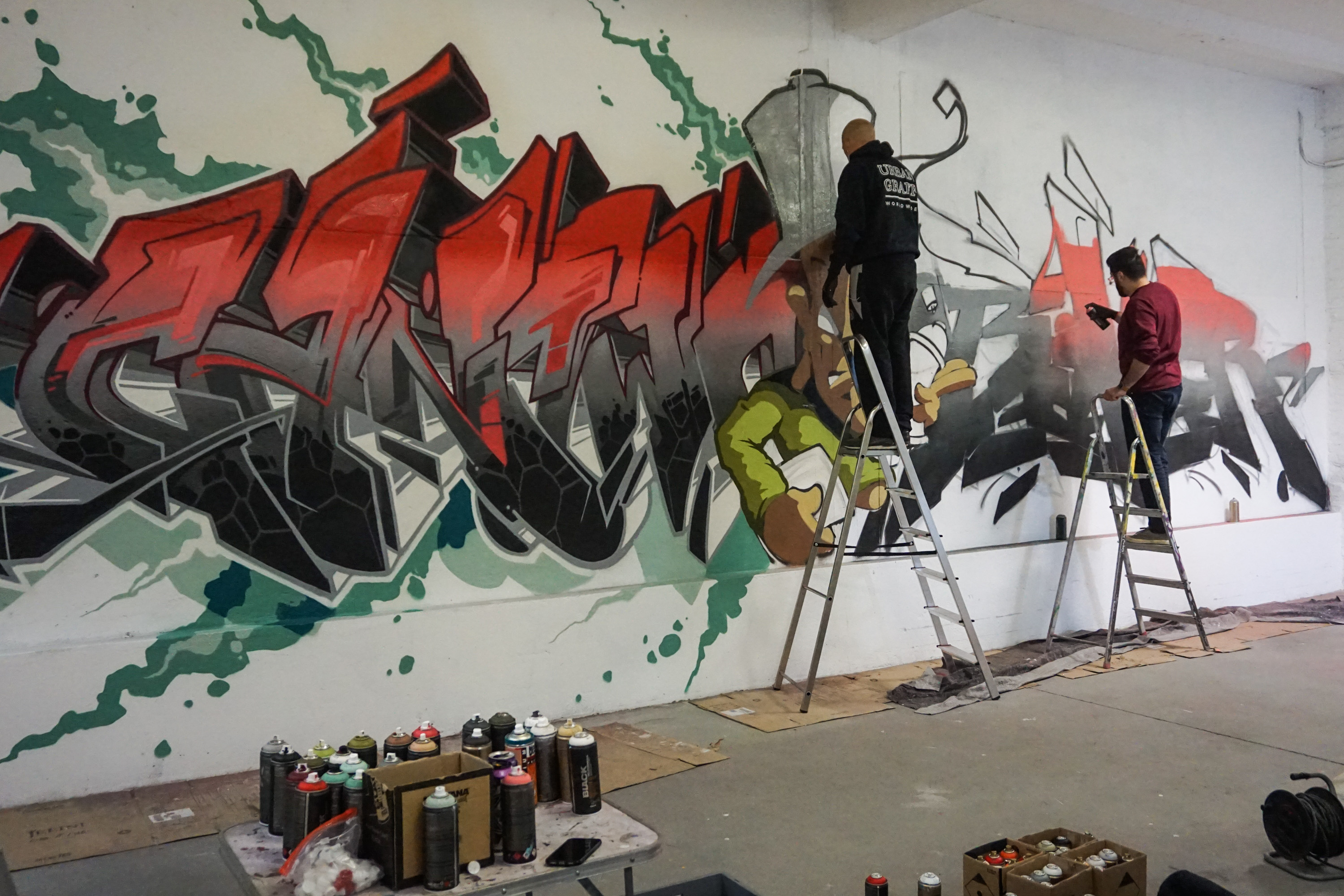 Can2 & Bakeroner Graffiti Session VIDEO on MontanaCans Blog