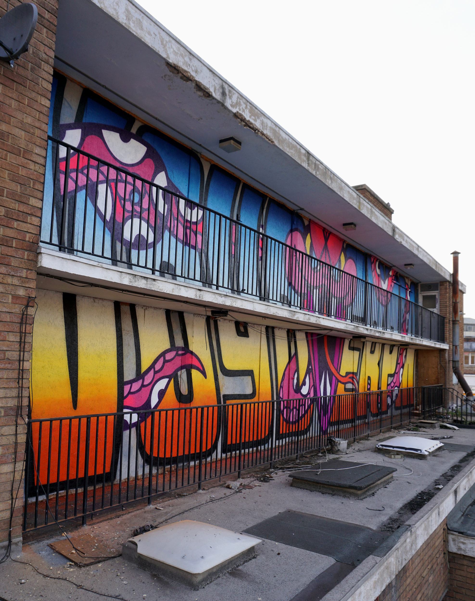SNAKE MURAL BY VOYDER and 45RPM - MONTANA-CANS BLOG