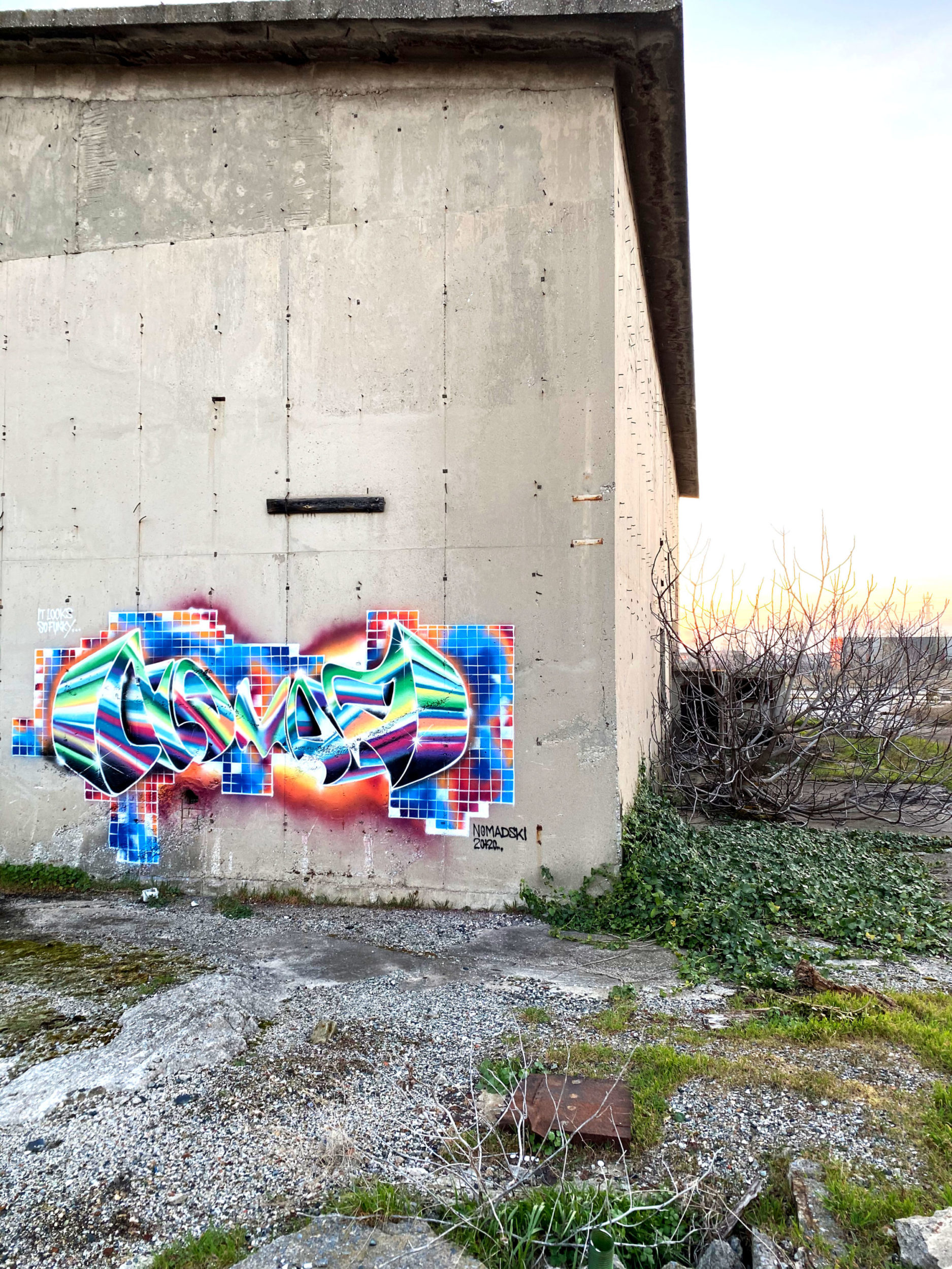 INTRODUCING GRAFFITI ARTIST N.O.MADSKI