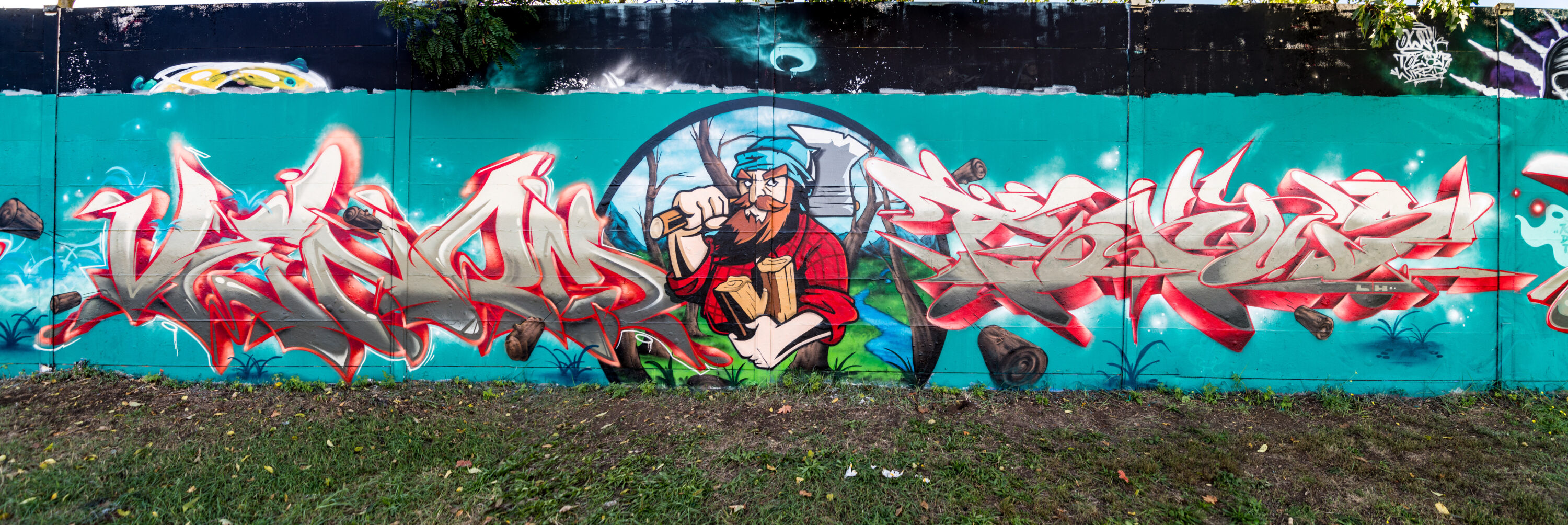 AUTUMN WALL GRAFFITI SESSION 2021 - MONTANA-CANS BLOG