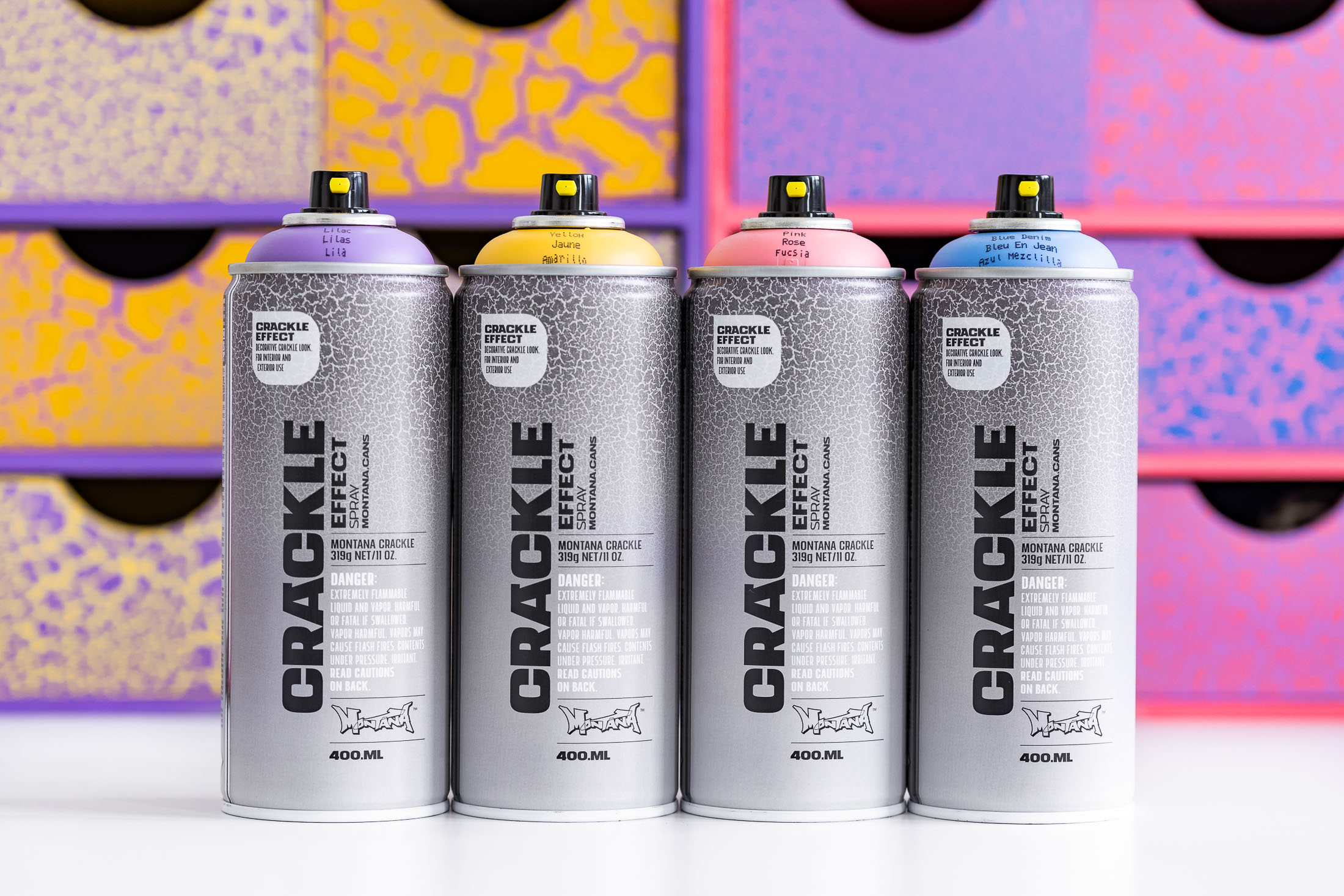 New Montana CRACKLE Effect Colors Now Available! - MONTANA-CANS BLOG